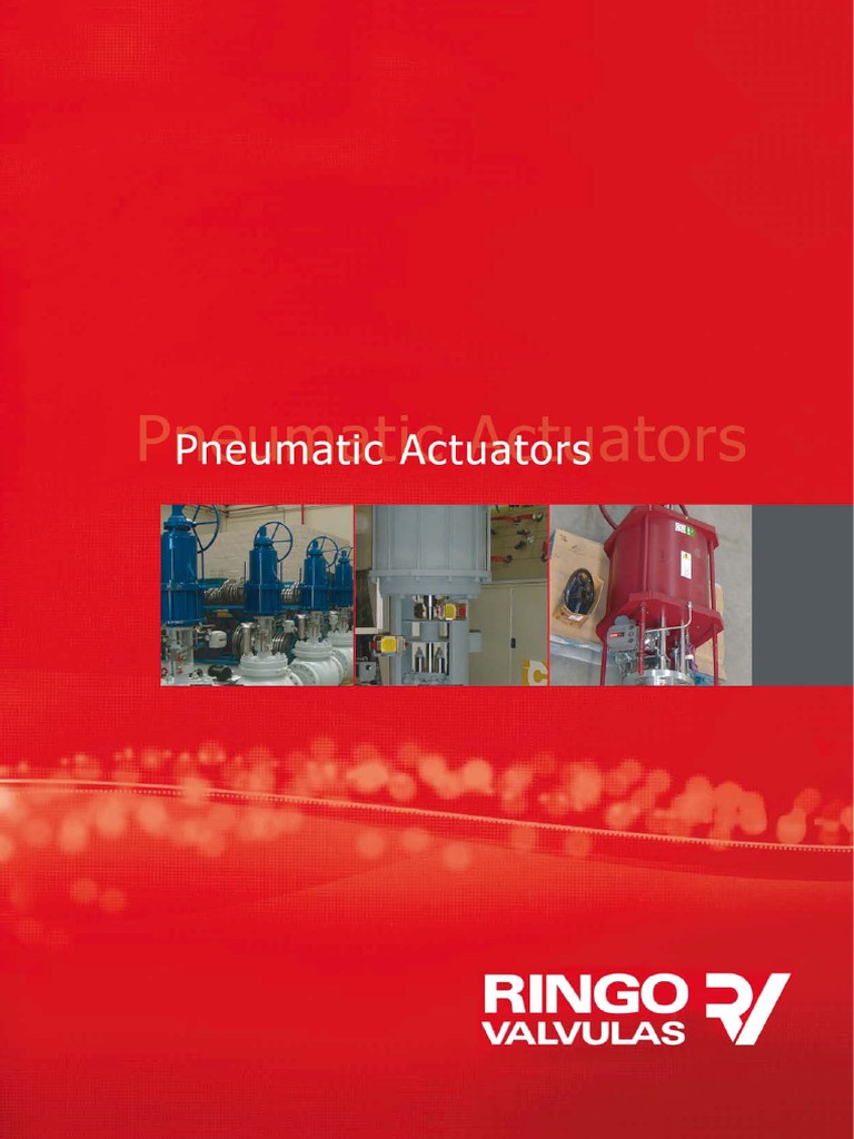 Ringo Actuators Catalogue | PDF | Valve | Actuator