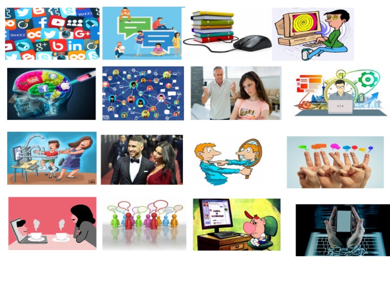 Influencia de Las Redes Sociales en Un Adolescente Collage | PDF