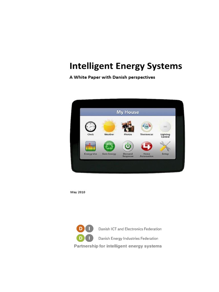 Intelligent Energy Systems | PDF | Wind Power | Electrical Grid