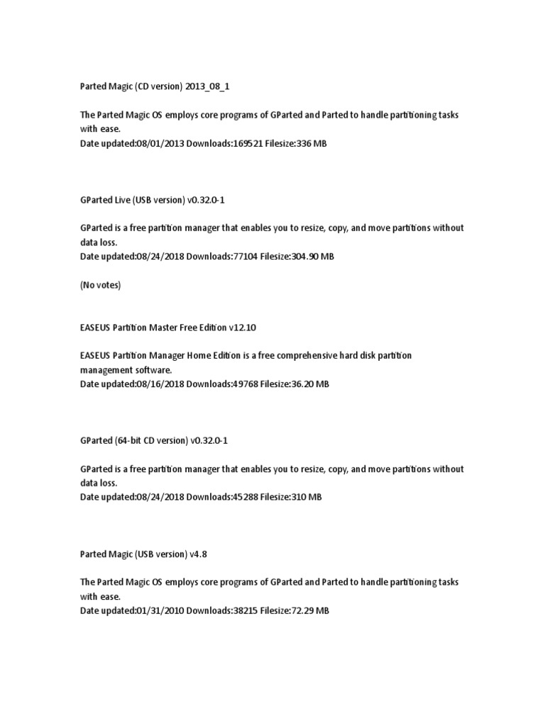 System Tools Partitioning | PDF | Usb Flash Drive | Computer Data Storage