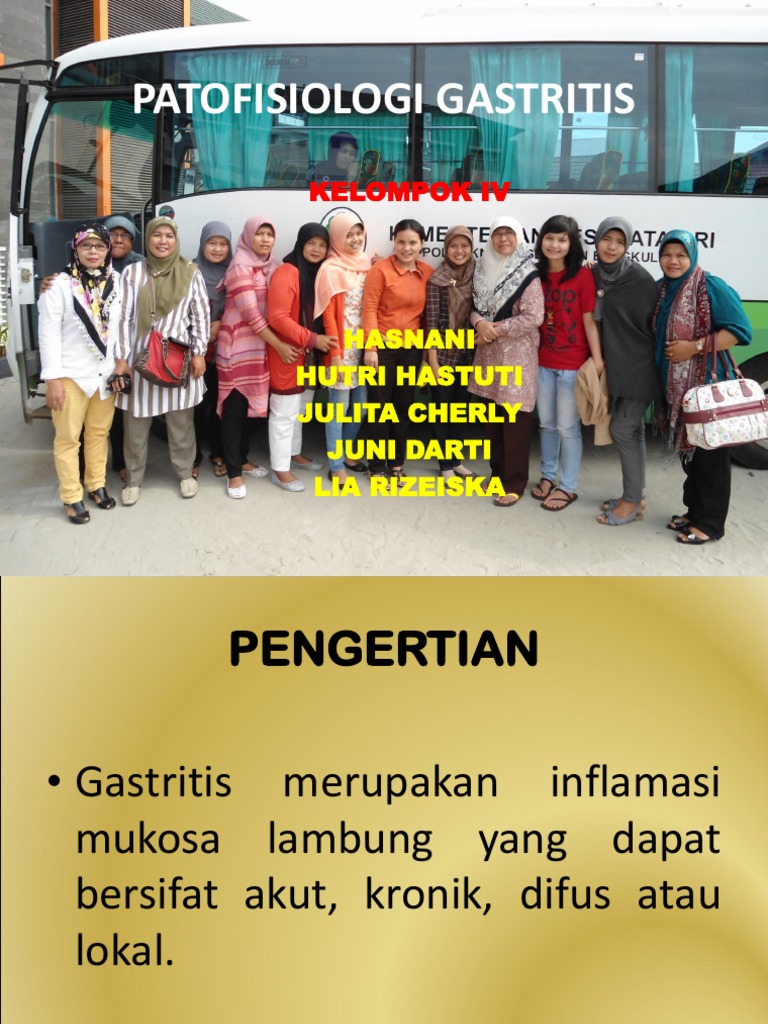 Presentasi Patofisiologi Gastritis | PDF