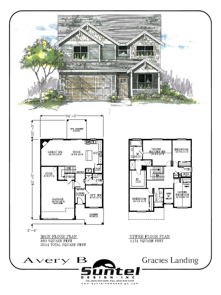 Avery B Floor Plan | PDF