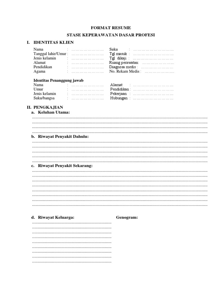 Format Resume KDP | PDF | Hukum