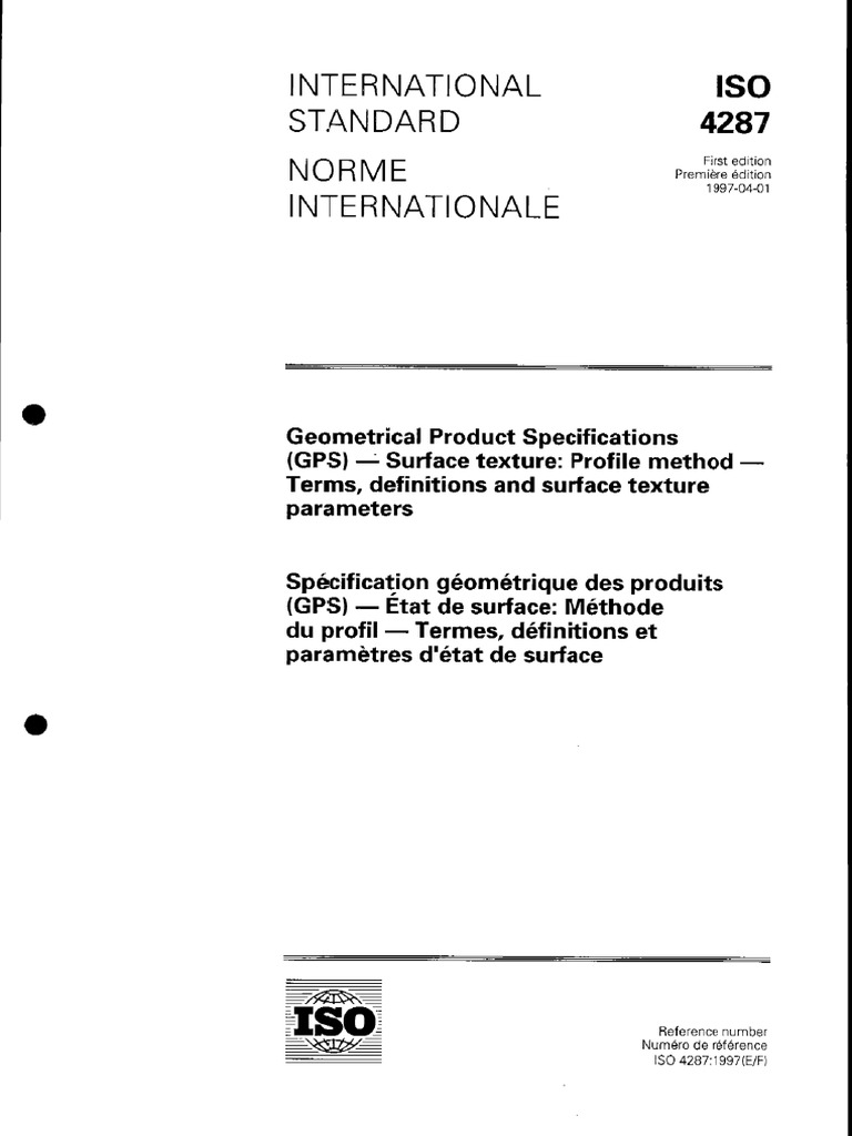 Iso 4287 PDF | PDF