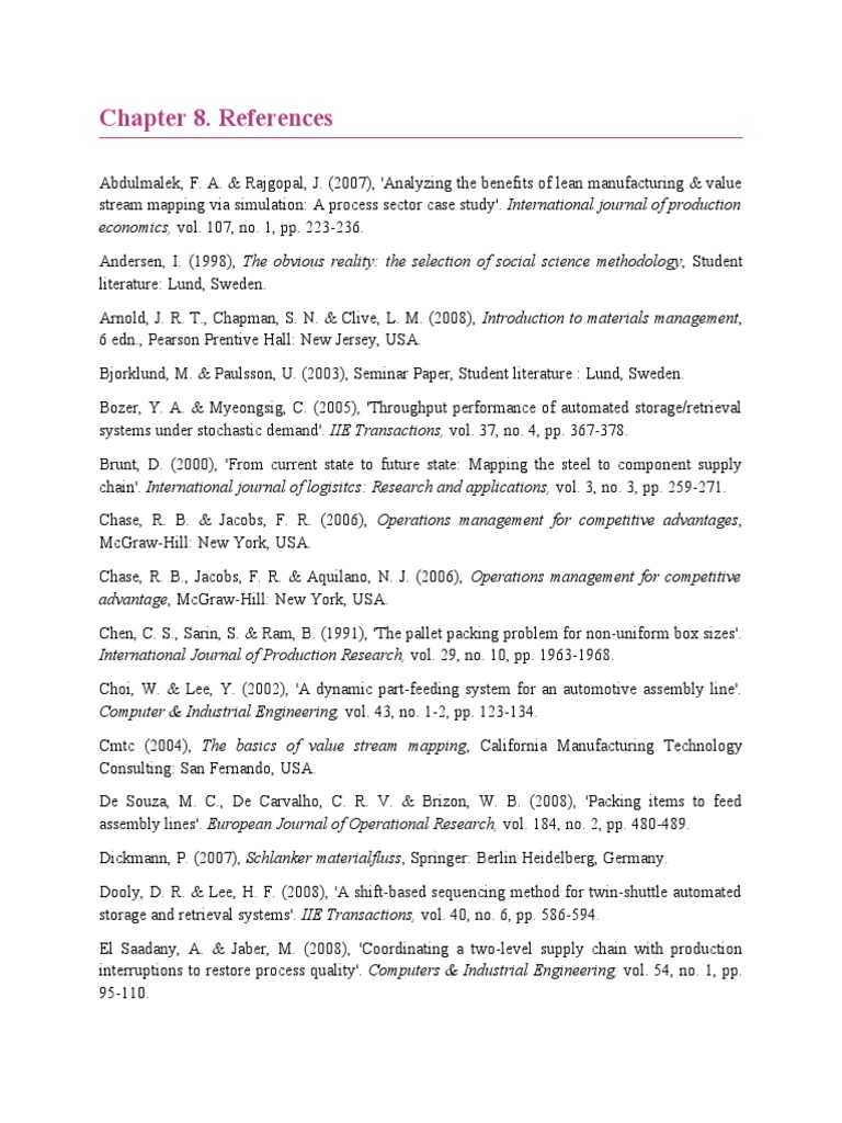 Chapter 8. References: Economics, Vol. 107, No. 1, Pp. 223-236 ...
