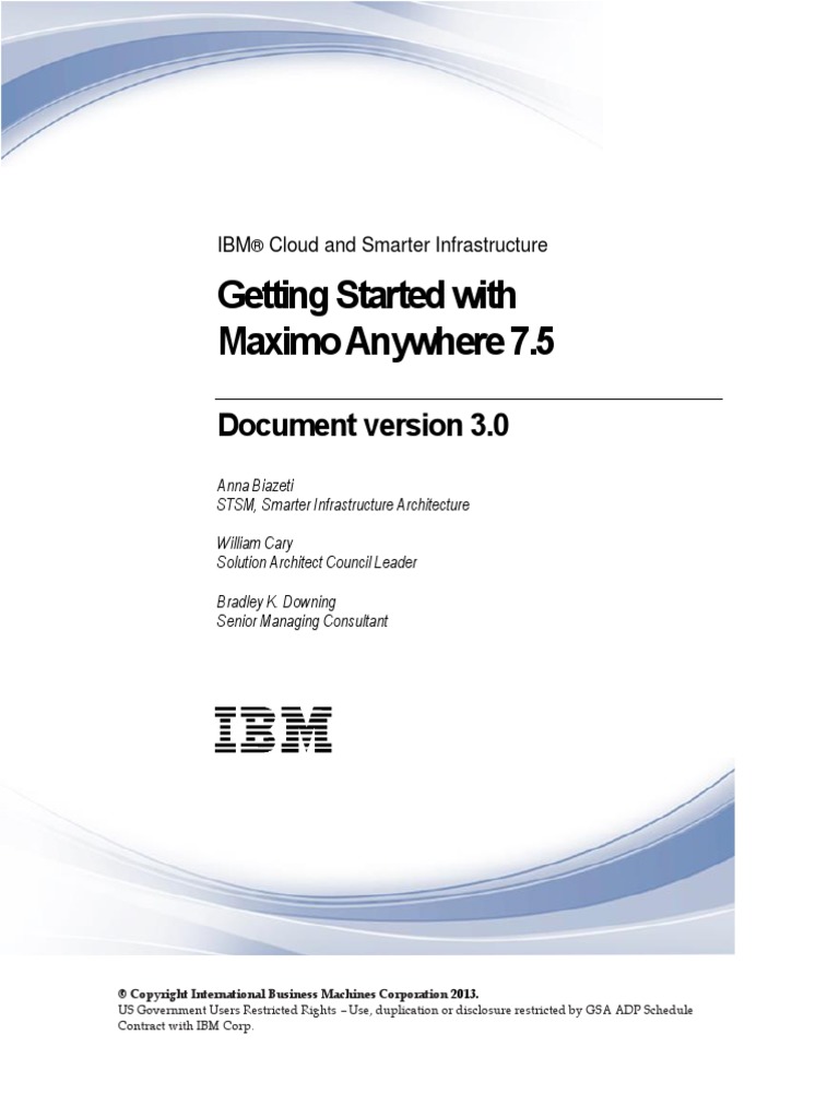 Maximo Integration | PDF | Mobile App | Transport Layer Security