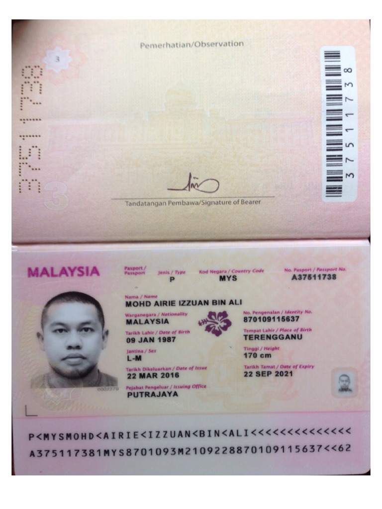 International Passport & Medical | PDF