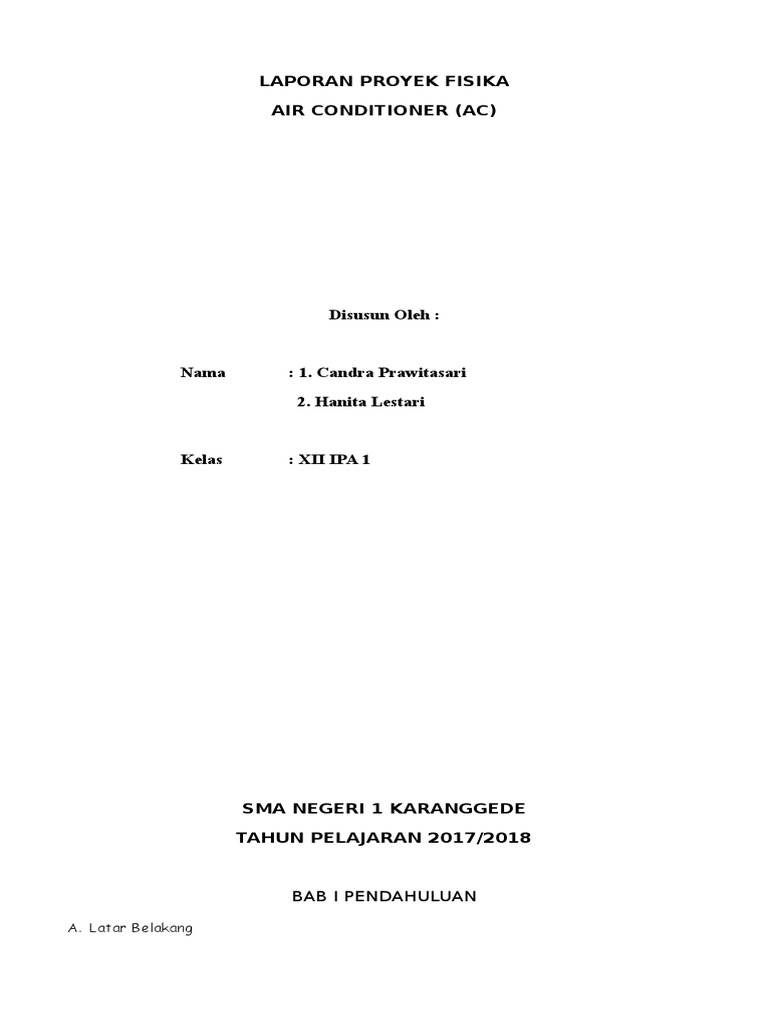 Laporan Proyek Fisika | PDF