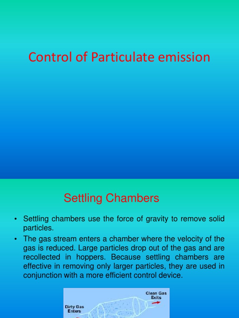Control of Particulate Emission | PDF | Combustion | Incineration