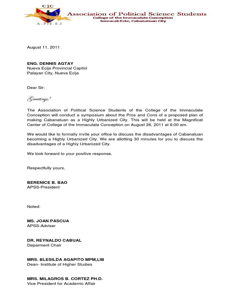 Apss Letter | PDF | Art