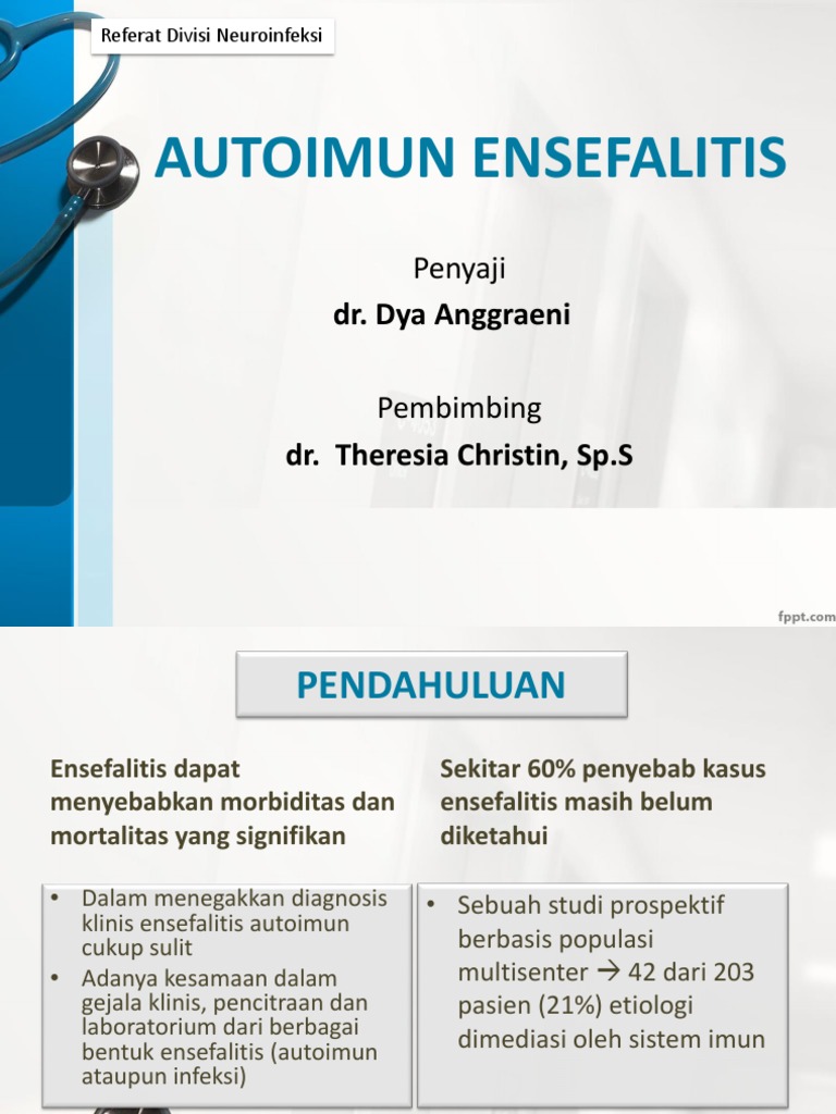 Referat RANI Ensefalitis Autoimun | PDF | Pengembangan Diri