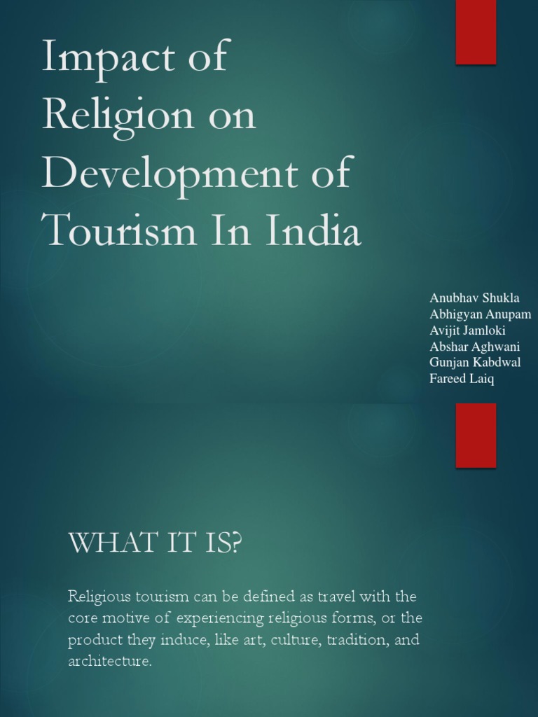 Religious Tourism's Growth in India | PDF | Tourism | Pilgrimage