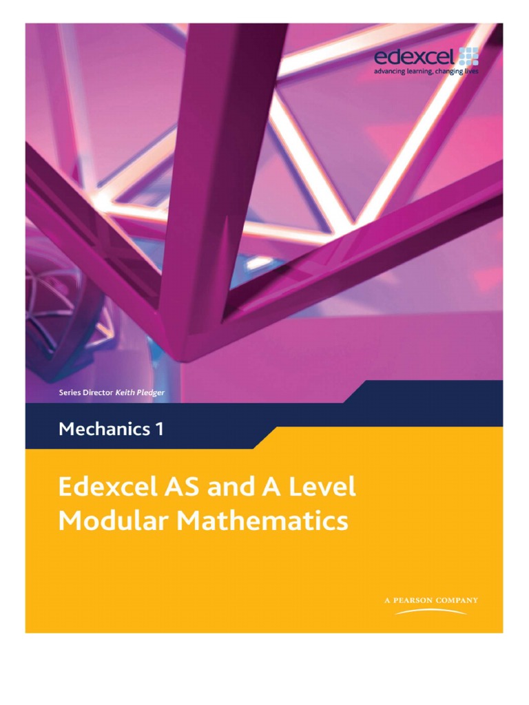 M1 (Mechanics 1) - Edexcel AS and A Level Modular Mathematics | PDF
