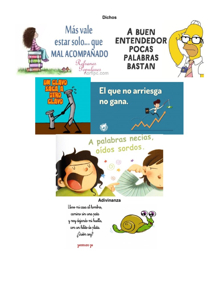 Proverbios y refranes populares que transmiten sabiduría ancestral ...