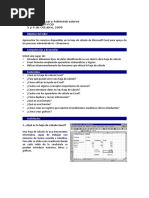 Manual de Procedimientos Excel | PDF | Point and Click | Microsoft Excel