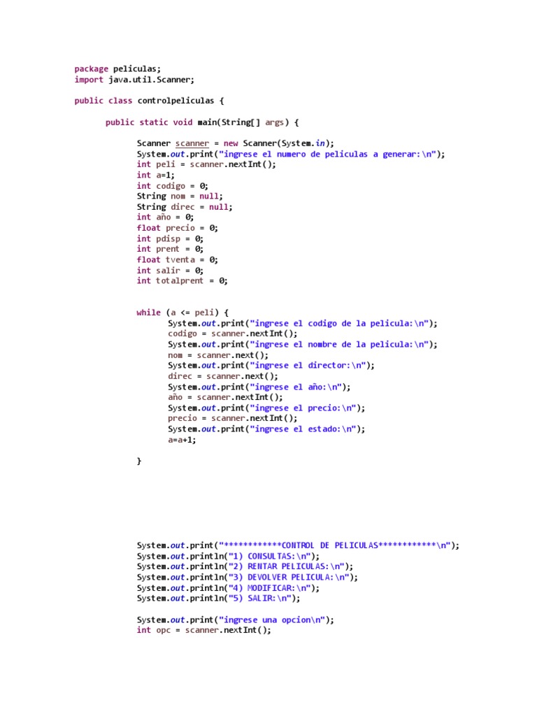 Package Import Public Class Public Static Void New Int Int Int Null Null Int Float Int Int Float ...