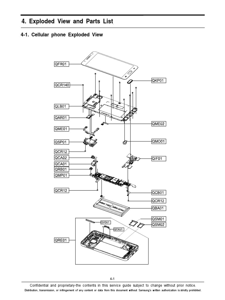 Exploded View and Parts List | PDF