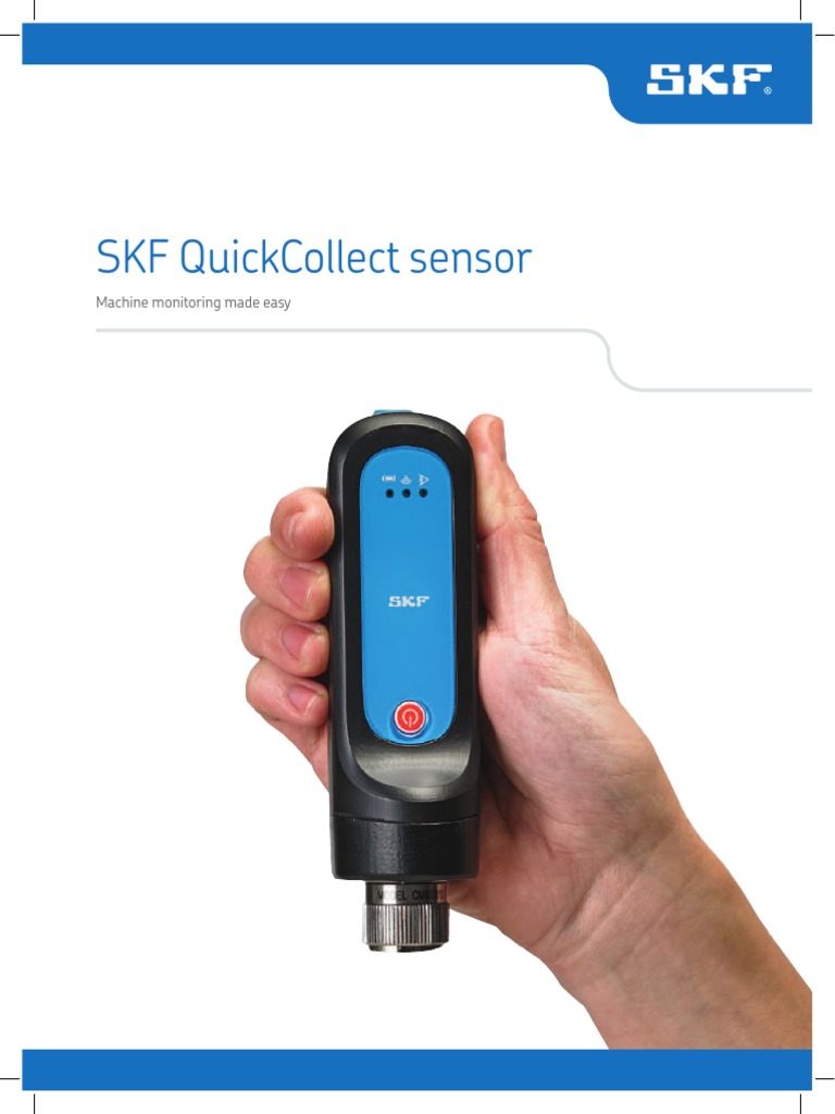 en - SKF QuickCollect Sensor Print - OK | PDF | Battery Charger ...