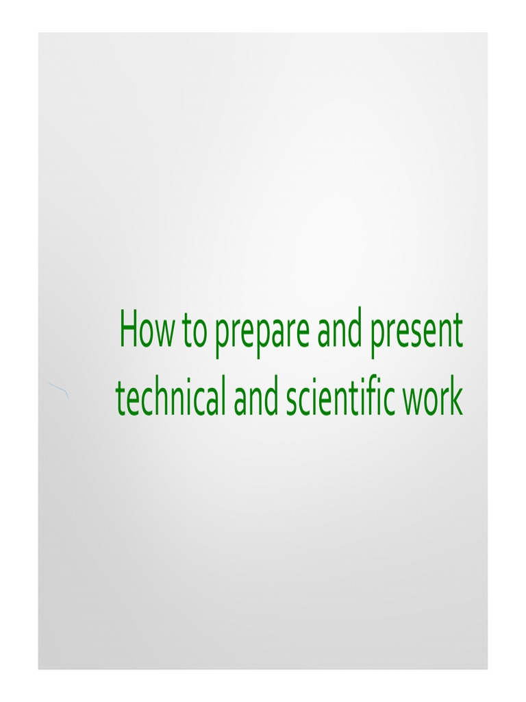 Presenting Technical Information Effectively | PDF | Typefaces ...