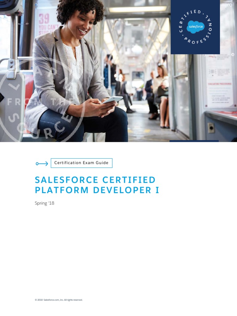 Salesforce Certified Platform Developer I: Certification Exam Guide ...
