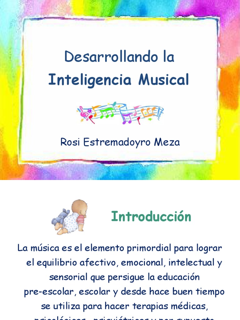 Inteligencia Musical | PDF | Conceptos psicologicos | Cognición
