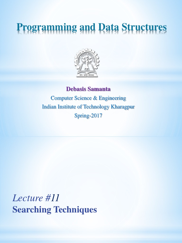 Searching | Download Free PDF | Array Data Structure | Algorithms