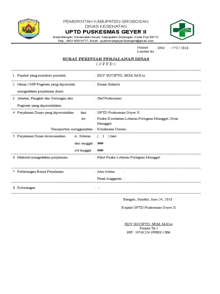 SPPD & SRT Tugas Master .. | PDF