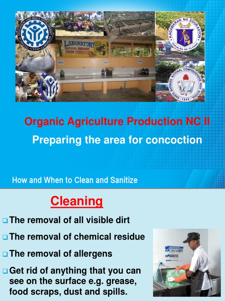 Organic Agriculture Production NC II: Preparing The Area For Concoction ...