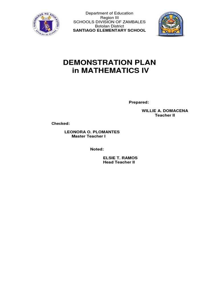 Adding Similar Fractions Lesson PLan | PDF | Fraction (Mathematics ...