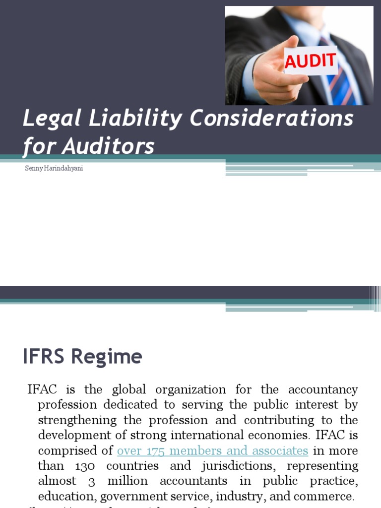 Legal Liability | PDF | Accounting | Service Industries