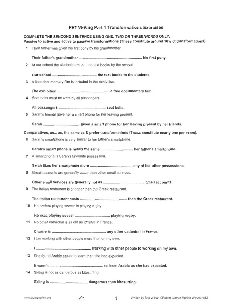 Ejercicios B1 PDF | PDF