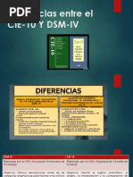 Diferencias y Semejanzas Del Dsm-5, Cie-10 | PDF | Manual Diagnóstico y Estadístico de los ...