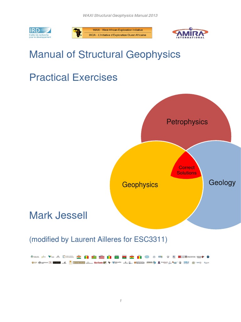 Structural Geophysics Manual Practical Exercises | PDF | Structural ...