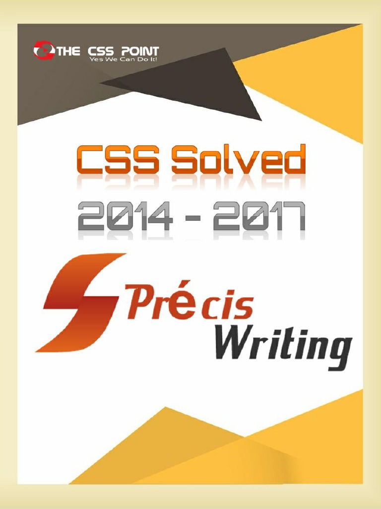 CSS Solved Precis 2014 - 2017 PDF | PDF
