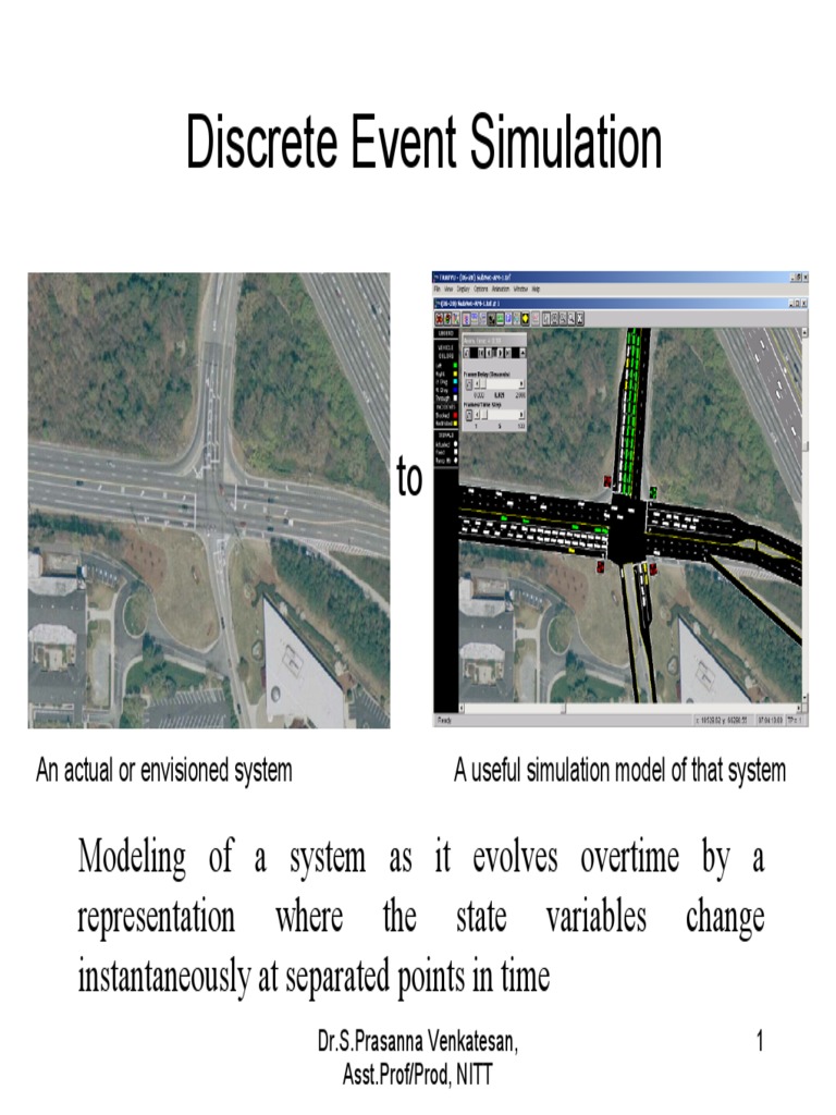 Discrete Event Simulation | PDF | Simulation | Time
