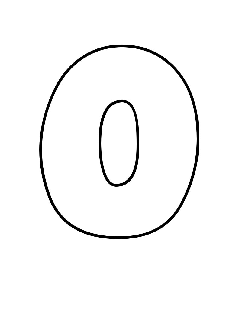 Chunky Block Numbers 0-9 | PDF