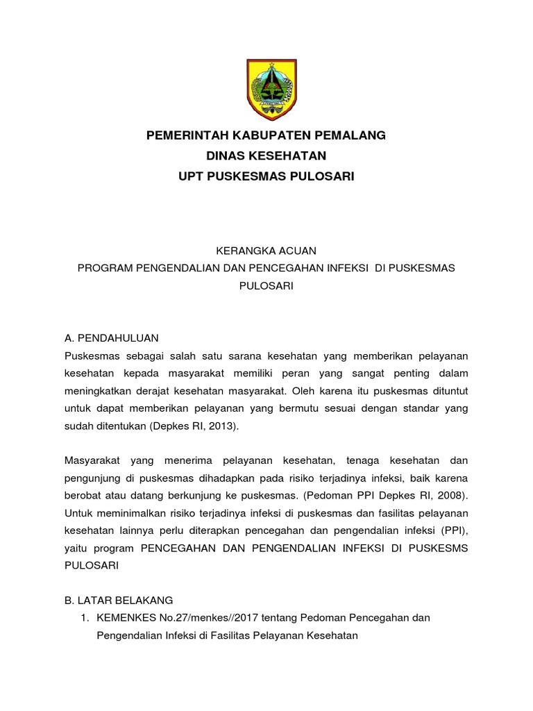 Kak Ppi Puskesmas | PDF
