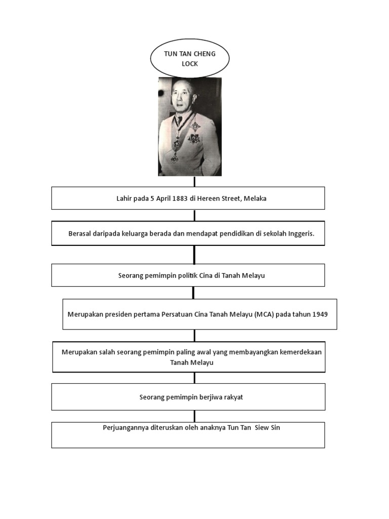 Pemimpin Cina Malaya: Tun Tan Cheng Lock & Lim Lian Geok | PDF