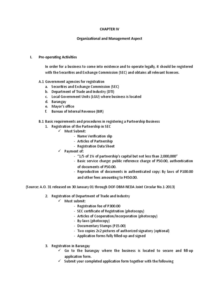 Organizational Chart for Dormitory Business | PDF | Employment | Business