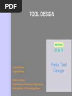 Tool Design Data Book PDF | PDF | Sheet Metal | Screw
