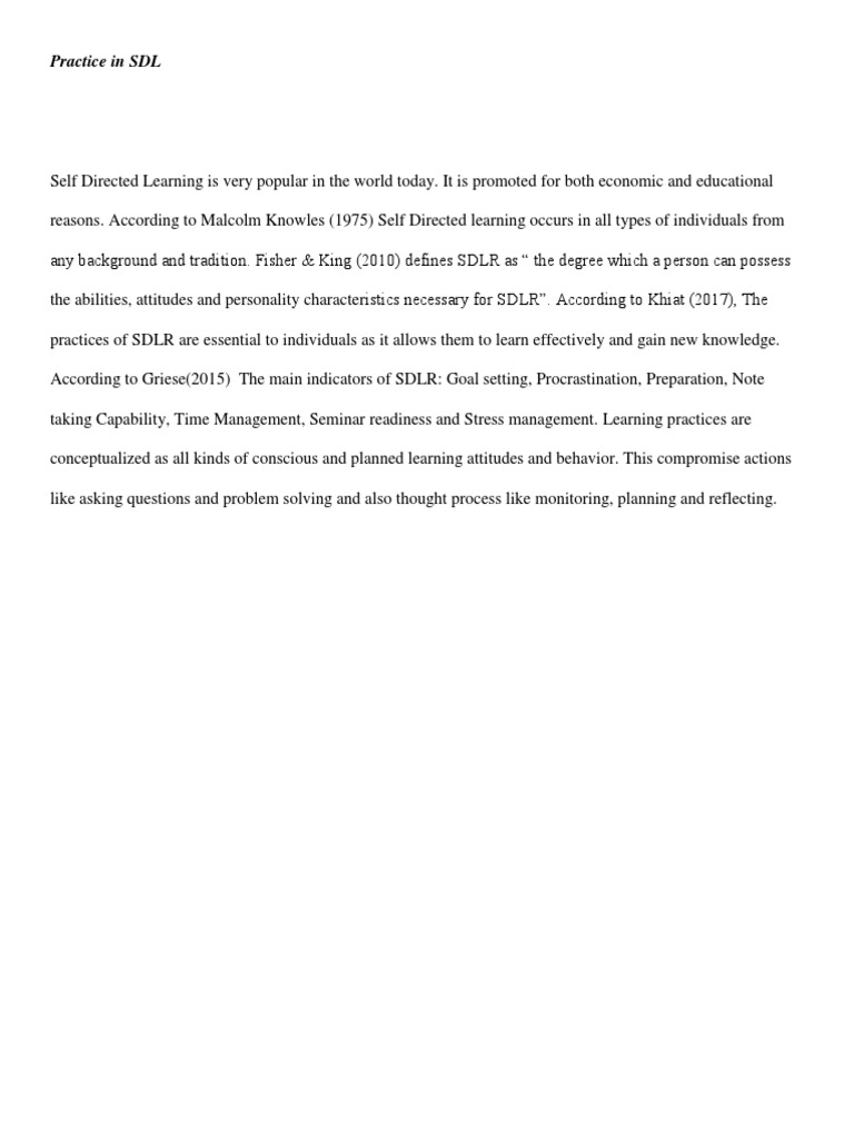 Practice in SDL 1 | PDF