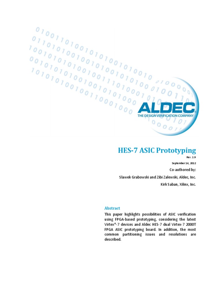 Asic Prototyping Aldec | PDF | Field Programmable Gate Array | System On A Chip