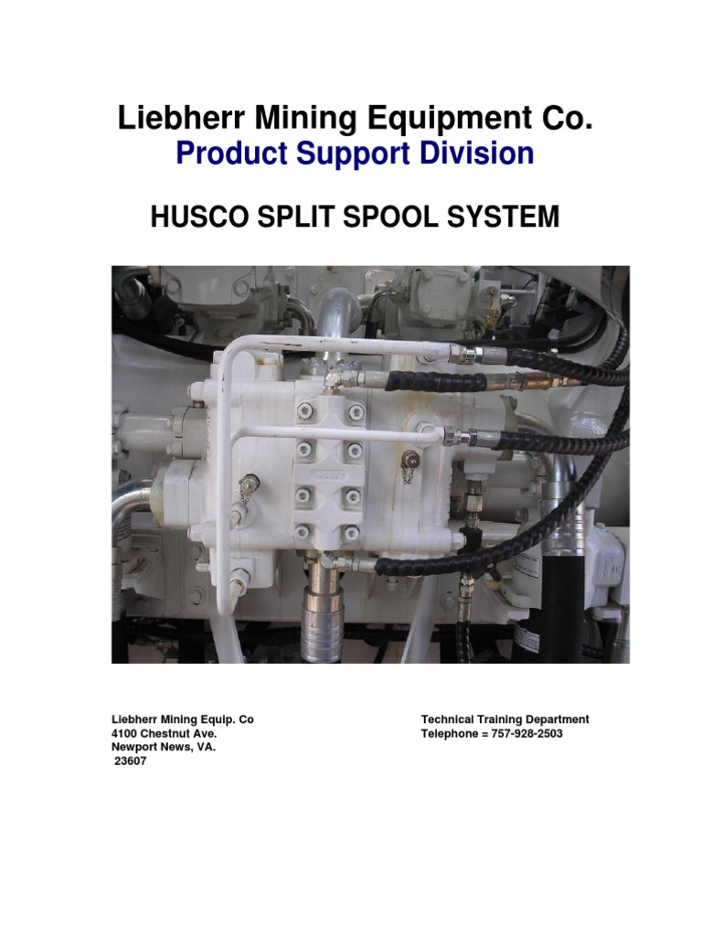 Husco Split Spool Valve Operation02 | PDF | Valve | Pump