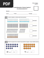 Prueba Numeros Ordinales | PDF