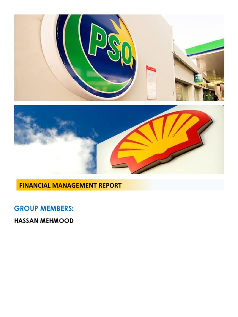PSO Shell Report - Financial Management | PDF | Dividend | Taxes