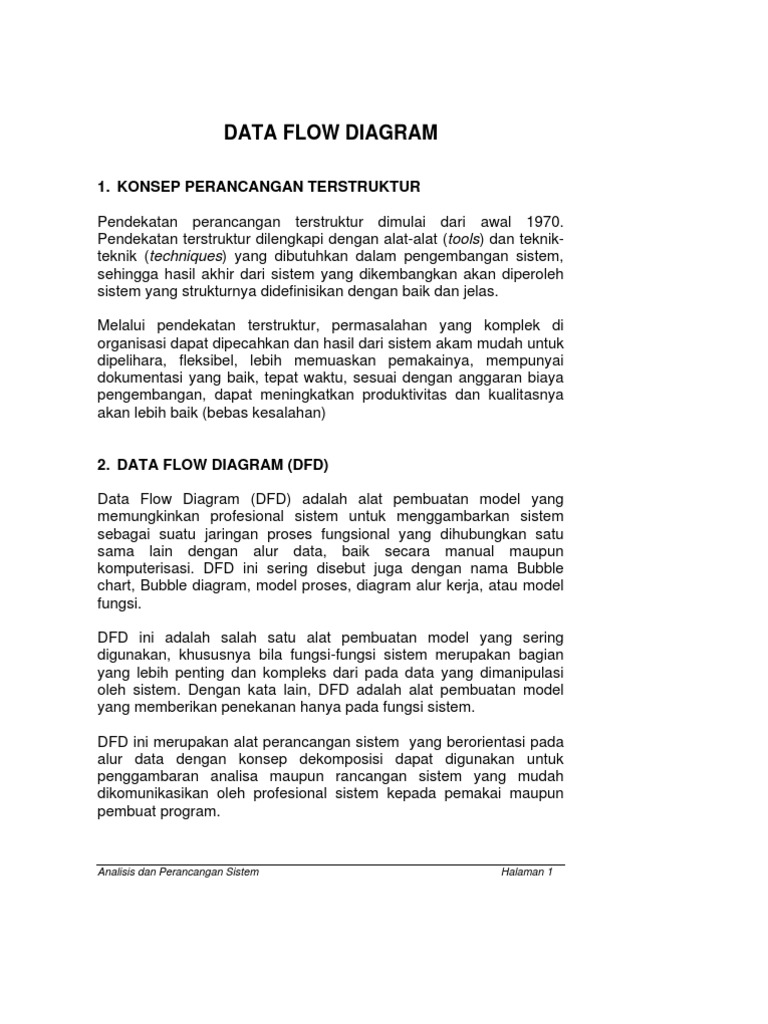 Data Flow Diagram | PDF