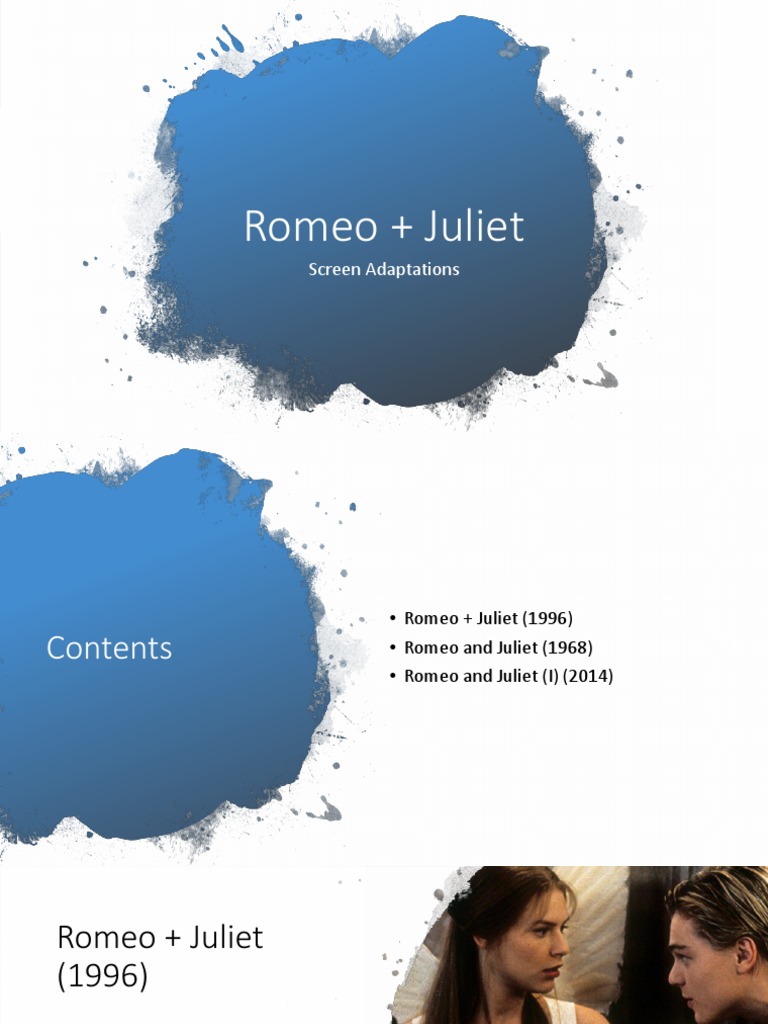 Romeo + Juliet: Screen Adaptations | PDF