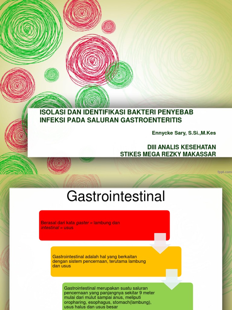 Isolasi Bakteri Pasa Saluran Gastro | PDF