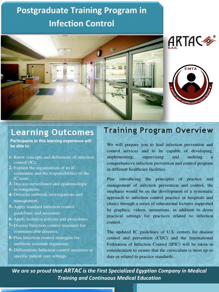 Comprehensive Infection Prevention and Control Training Program ...