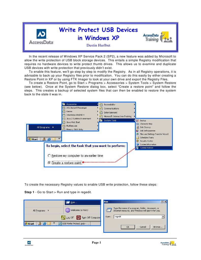 USB Write Protect - en Us | PDF